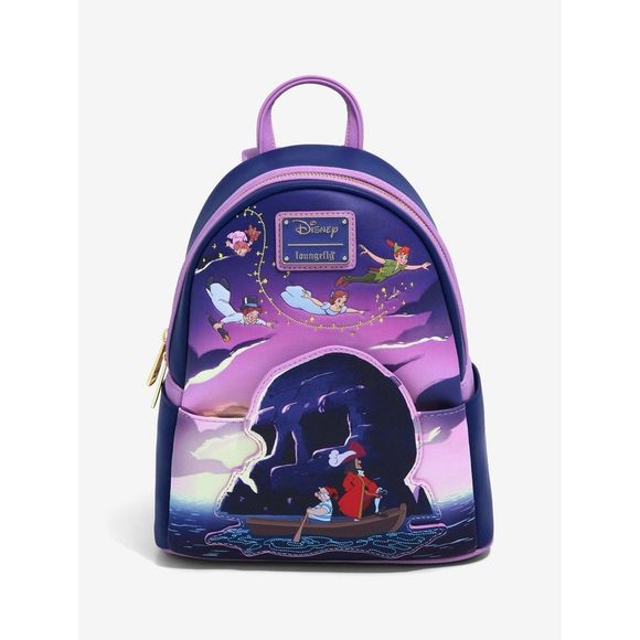 Loungefly | Bags | Limited Editionloungefly Disney Peter Pan Skull Rock ...